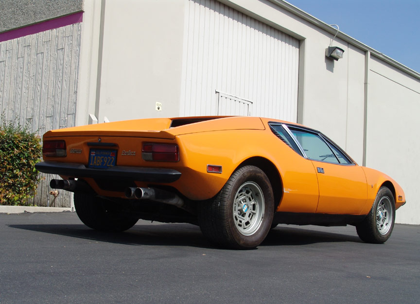 Orange 1973 Pantera L For Sale