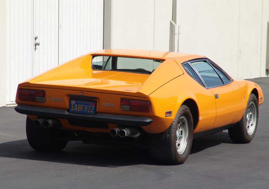 Orange 1973 Pantera L For Sale