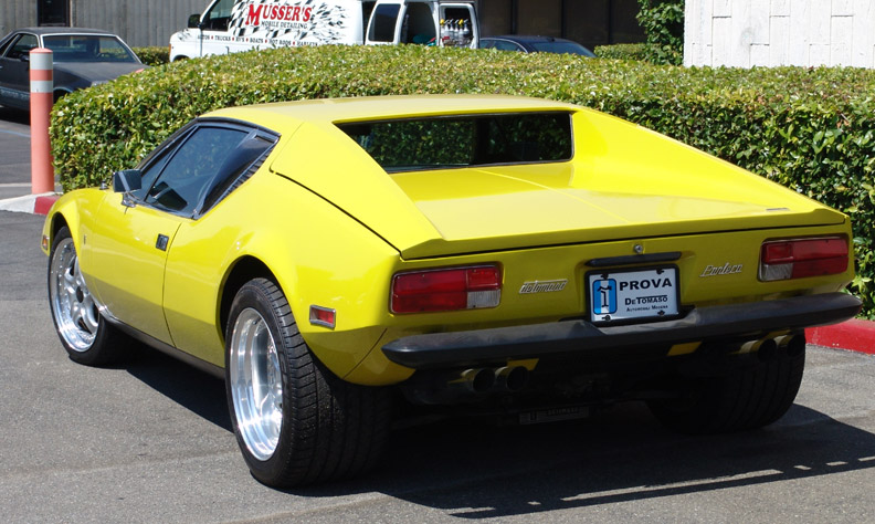 Yellow 1973 Pantera L For Sale