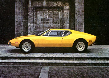 Yellow 1973 Pantera L For Sale